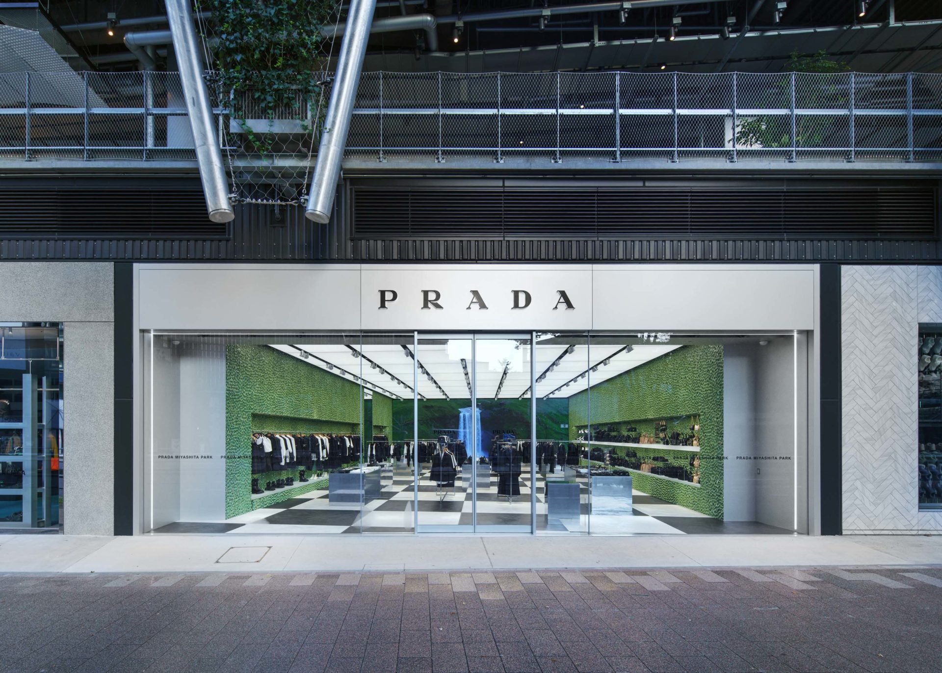 Prada opens new location in Shibuya, featuring a minimalist design and ...