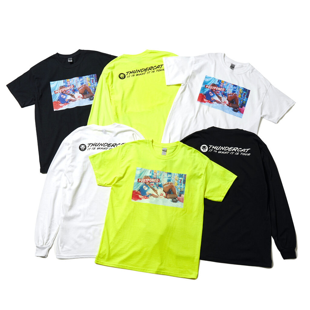 The Official Goods of Thundercat, Marking His Upcoming Japan Tour, To ...