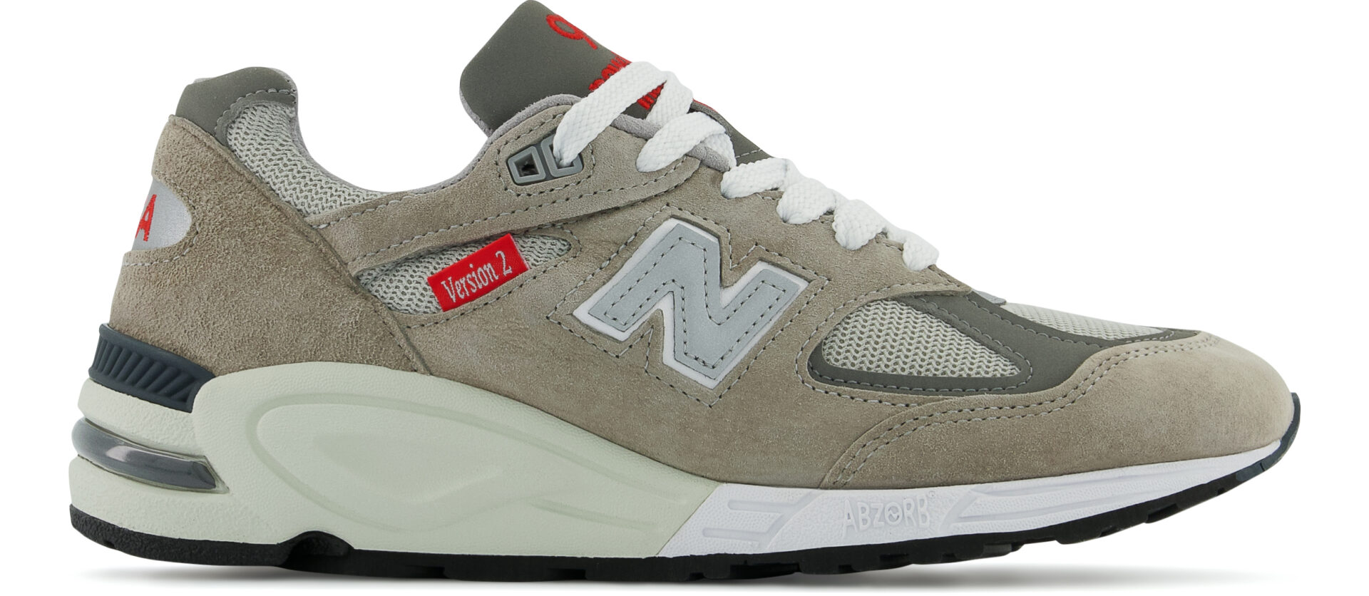 「ニューバランス」からMade in U.S.A.“990v2”の復刻版が登場 “990”の40周年を記念した赤いタグが目を引く1足 - TOKION