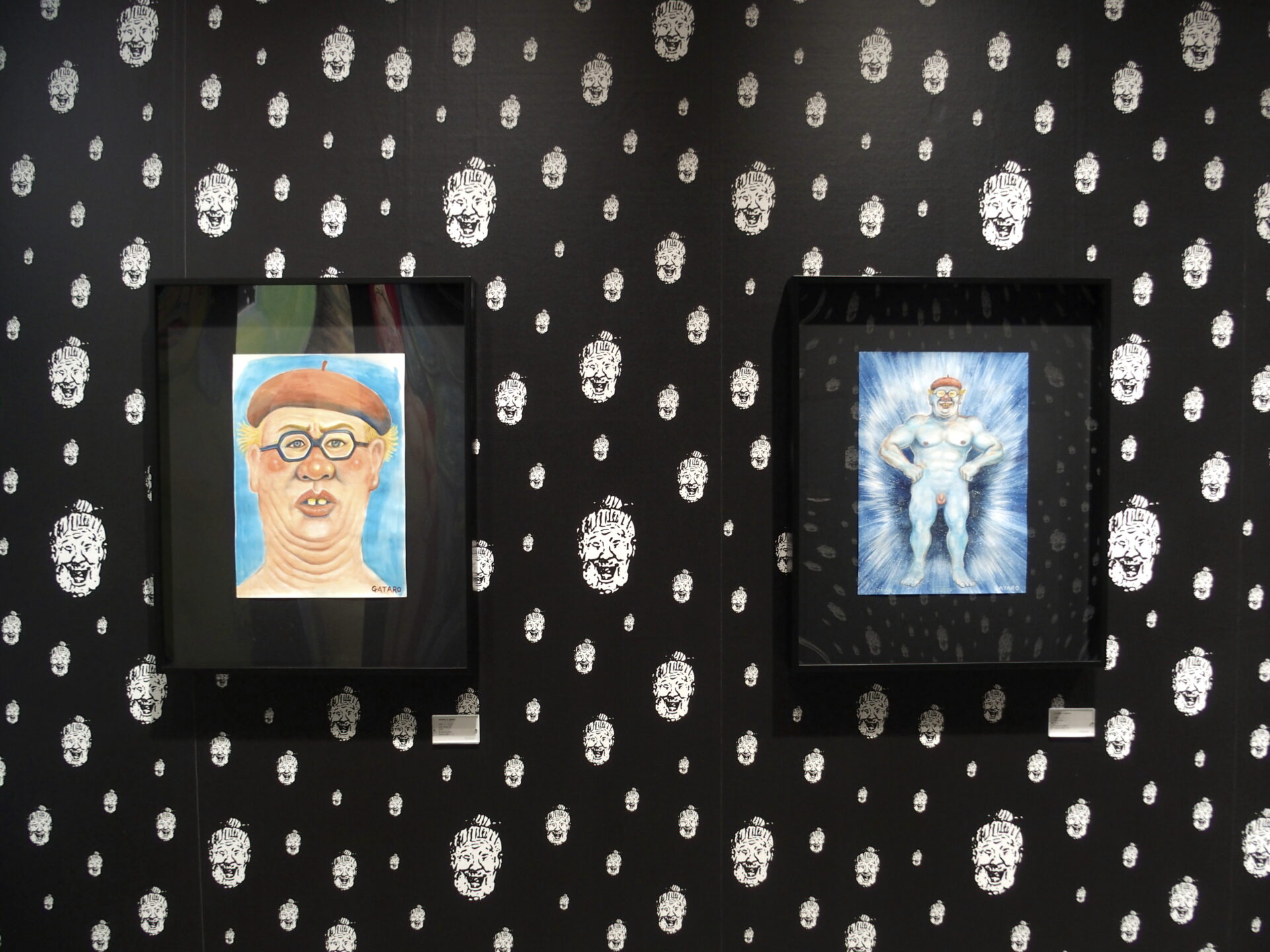 漫☆画太郎風の謎の天才画家manksy ☆ gataroの展覧会が開催 - TOKION