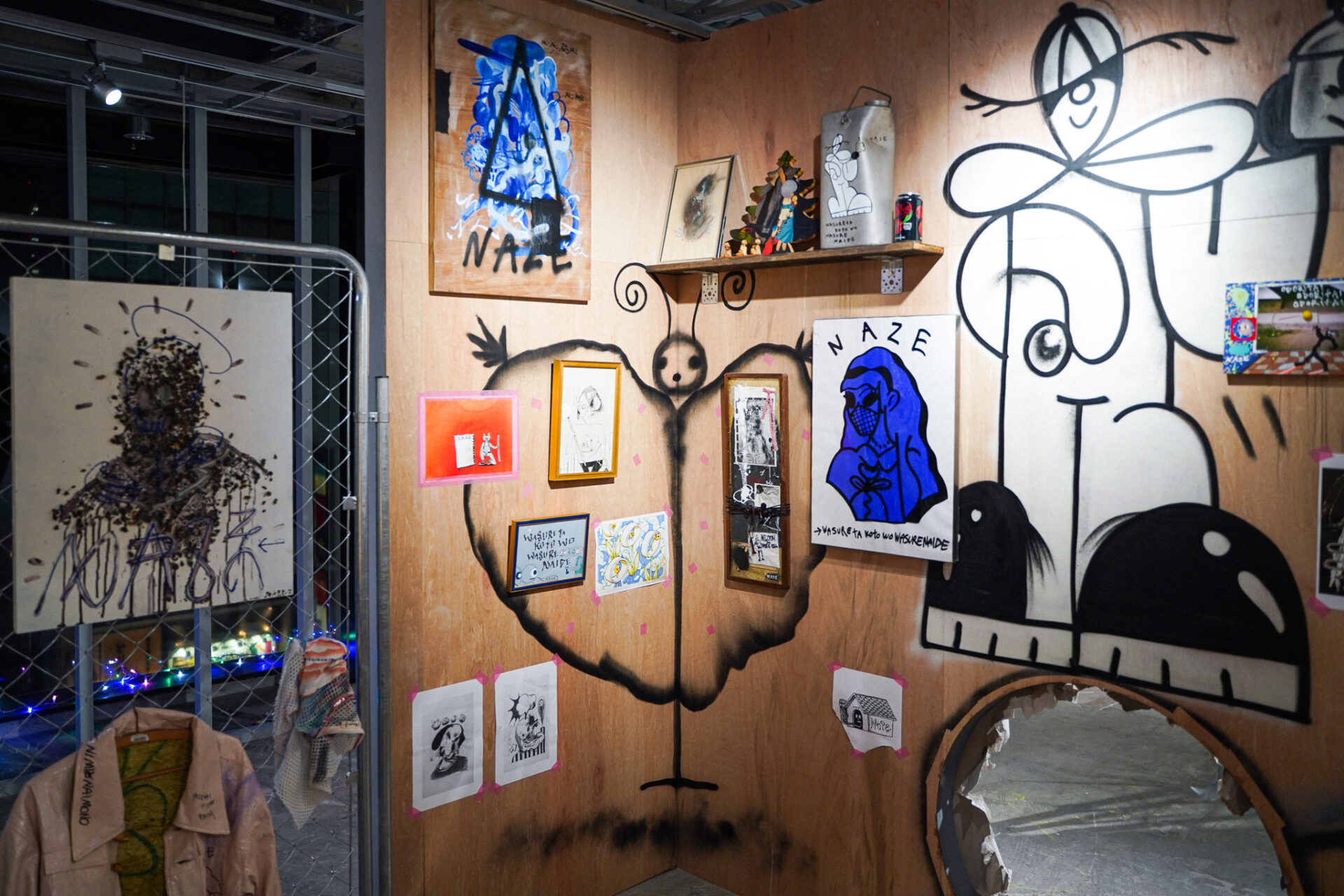 アーティスト、NAZEの作品に描かれた意味深なメッセージの謎 - TOKION