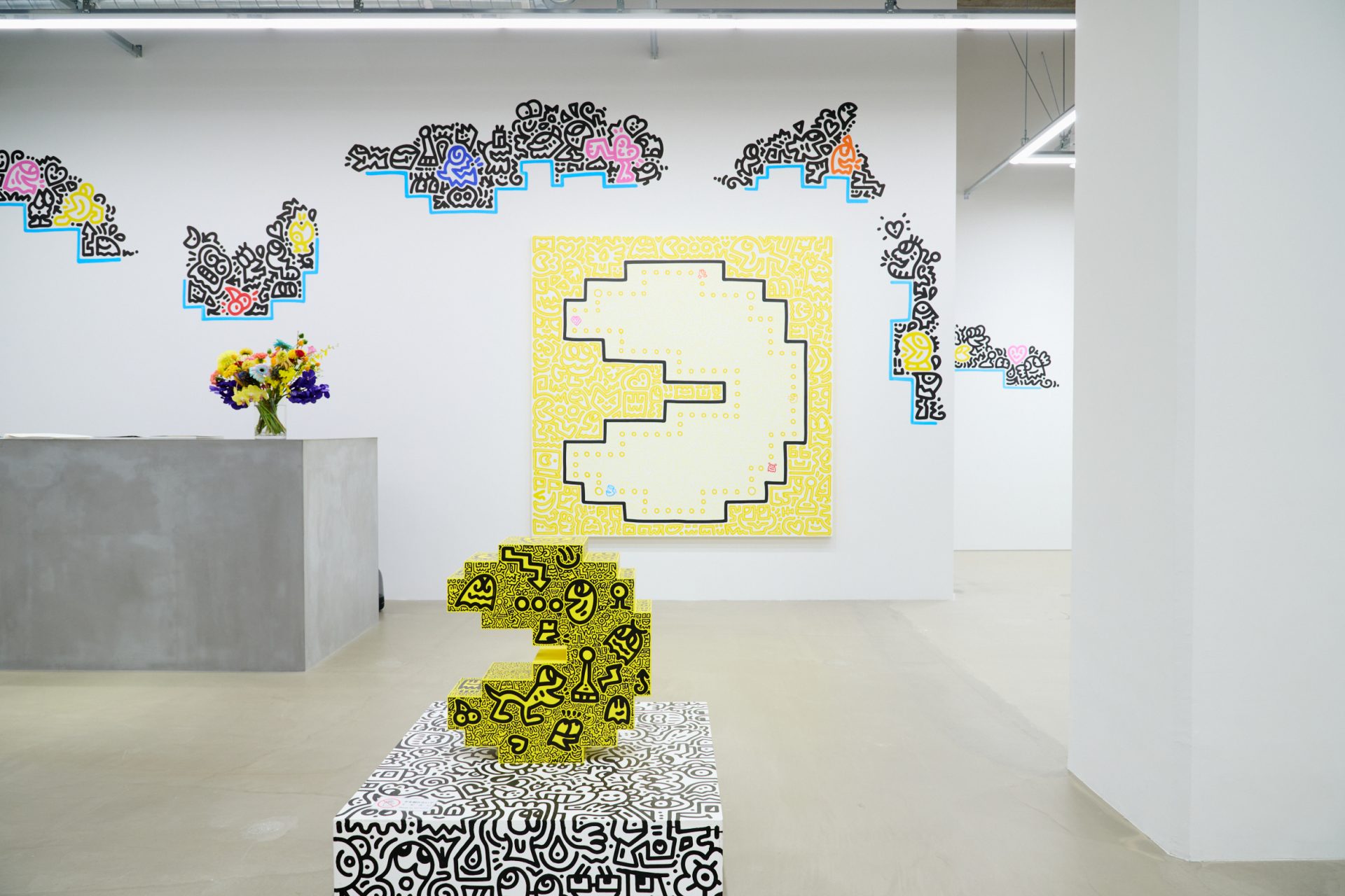 世界が注目する美術家・Mr Doodleが「パックマン」とコラボを語る - TOKION